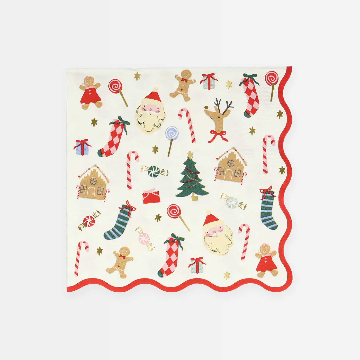 Tovaglioli Natalizi Meri Meri (x16) – Jolly Christmas con Dettagli ...