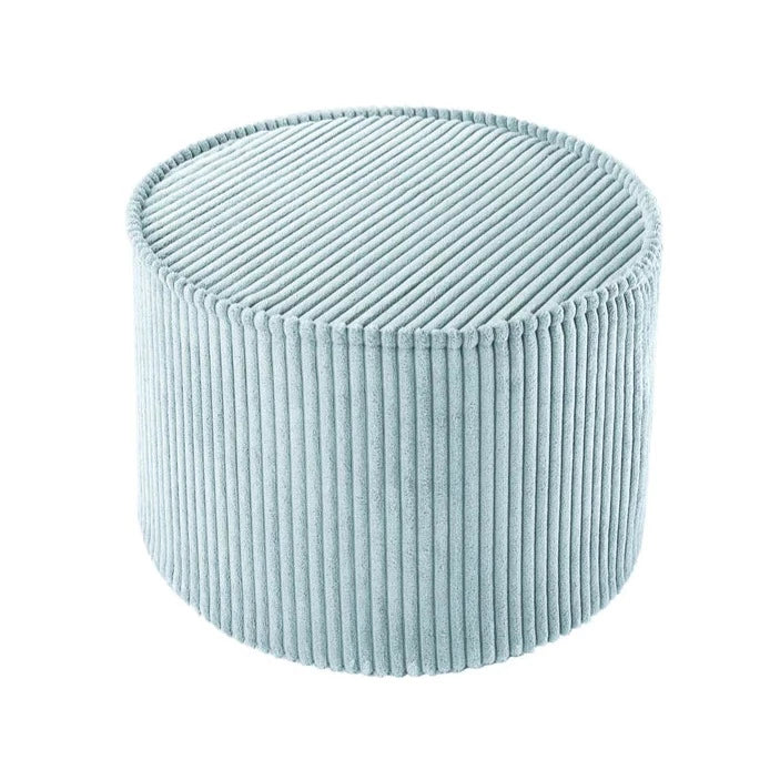 Pouf in Velluto a Coste - Peppermint Green - Apple Pie Milano
